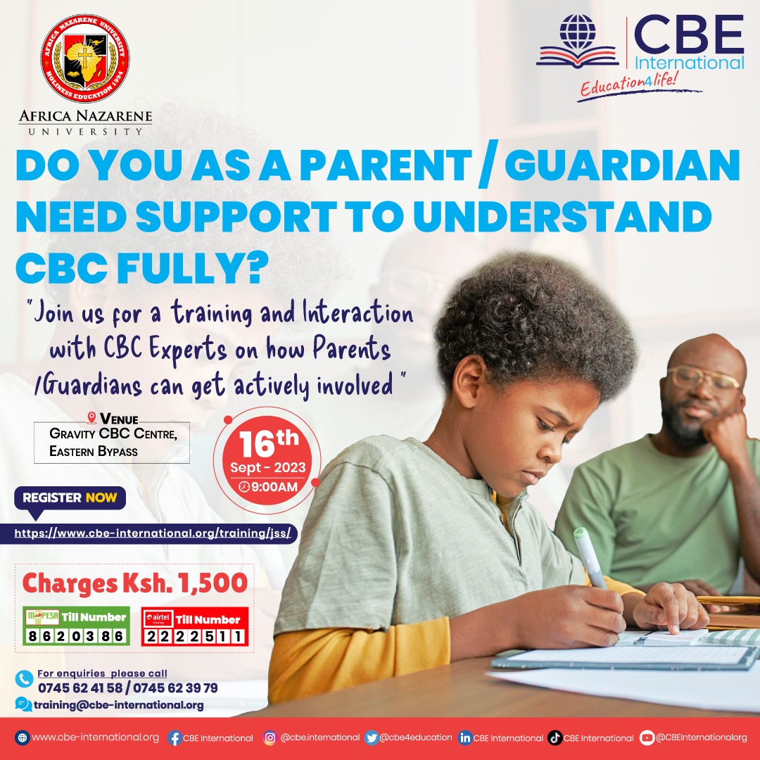 CBE International PEE program - CBE International